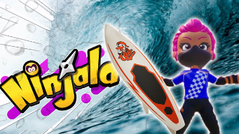 Ninja Surfer| Ninjala Surfboard Compliation | GungHo